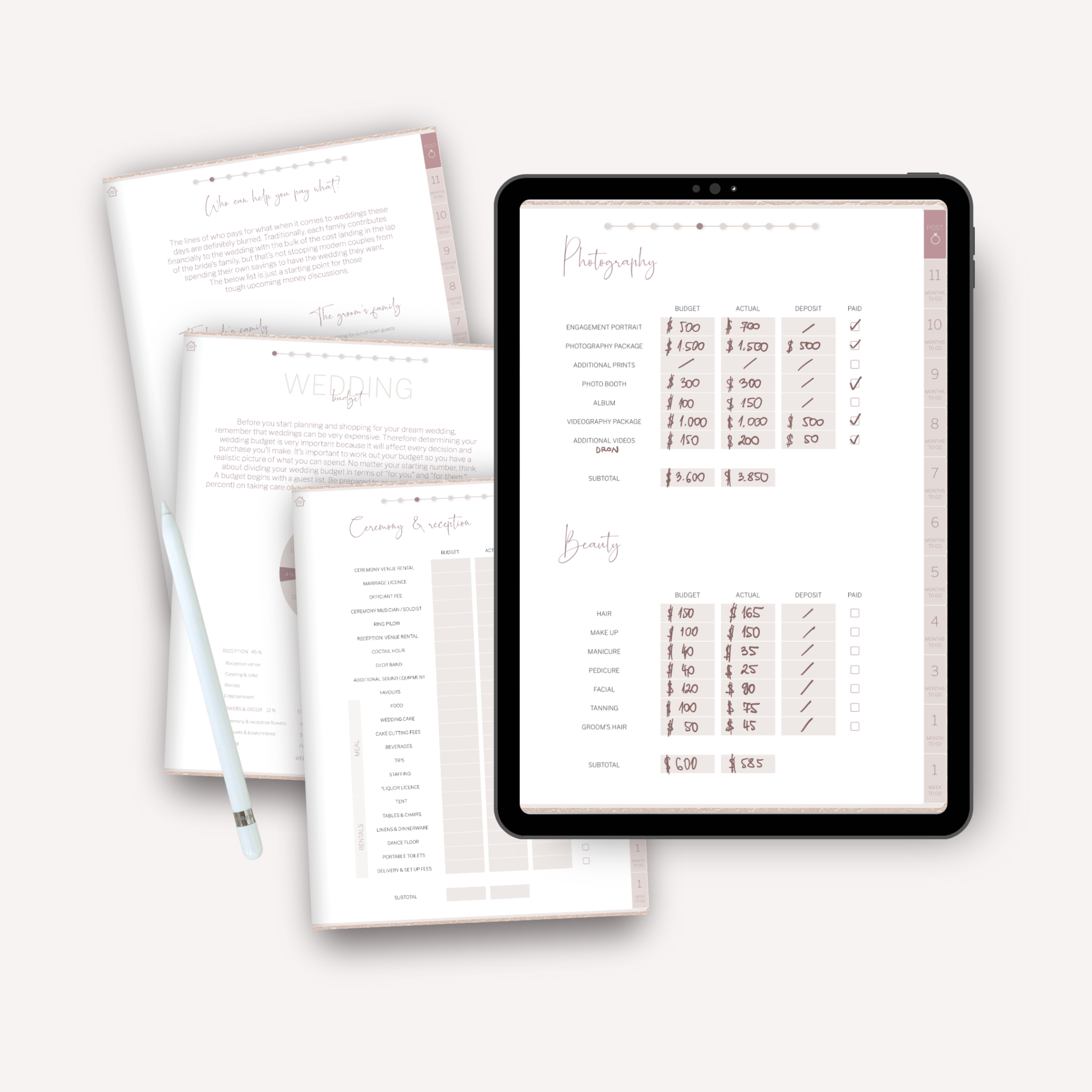POROČNI PLANER | Digital - Happy Planner Land